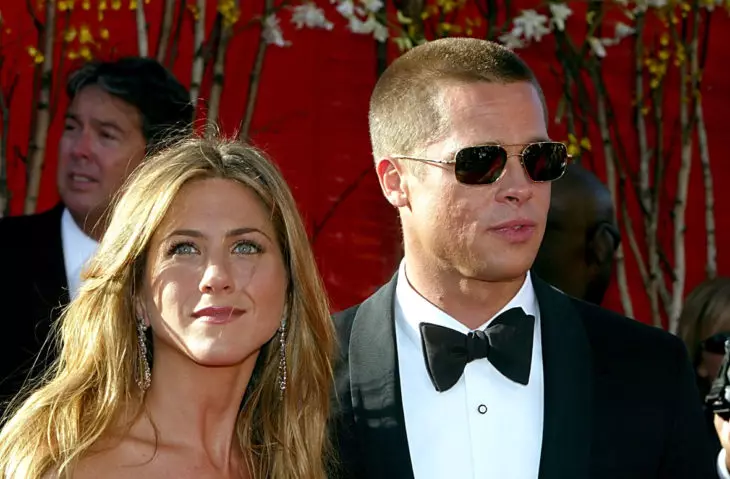 Brad Pitt no negó haber vuelto con Jennifer Aniston 10301_1