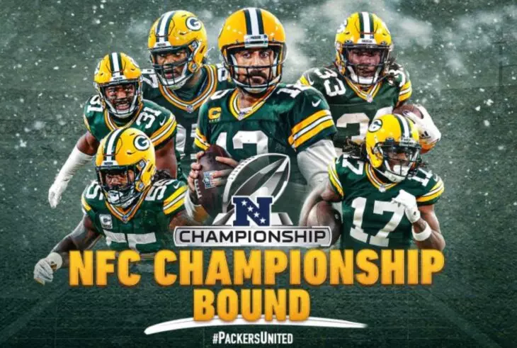 Packers Bucs-ро дар чемпионати эҳтимолии эпикӣ NFC баргузор мекунанд 10513_1