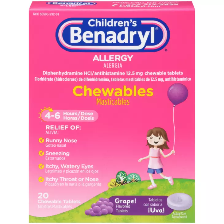 Benadryl (Diphenhydramine) பற்றி நீங்கள் தெரிந்து கொள்ள வேண்டிய அனைத்தும் 10831_4