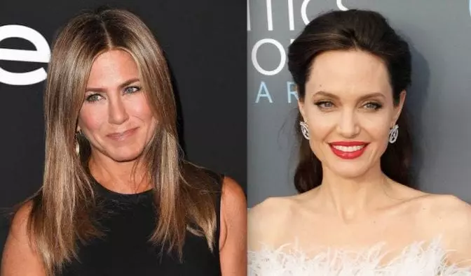 Jennifer Aniston é unha vez máis arrastrada a informes falsos xunto con Angelina Jolie 11949_1