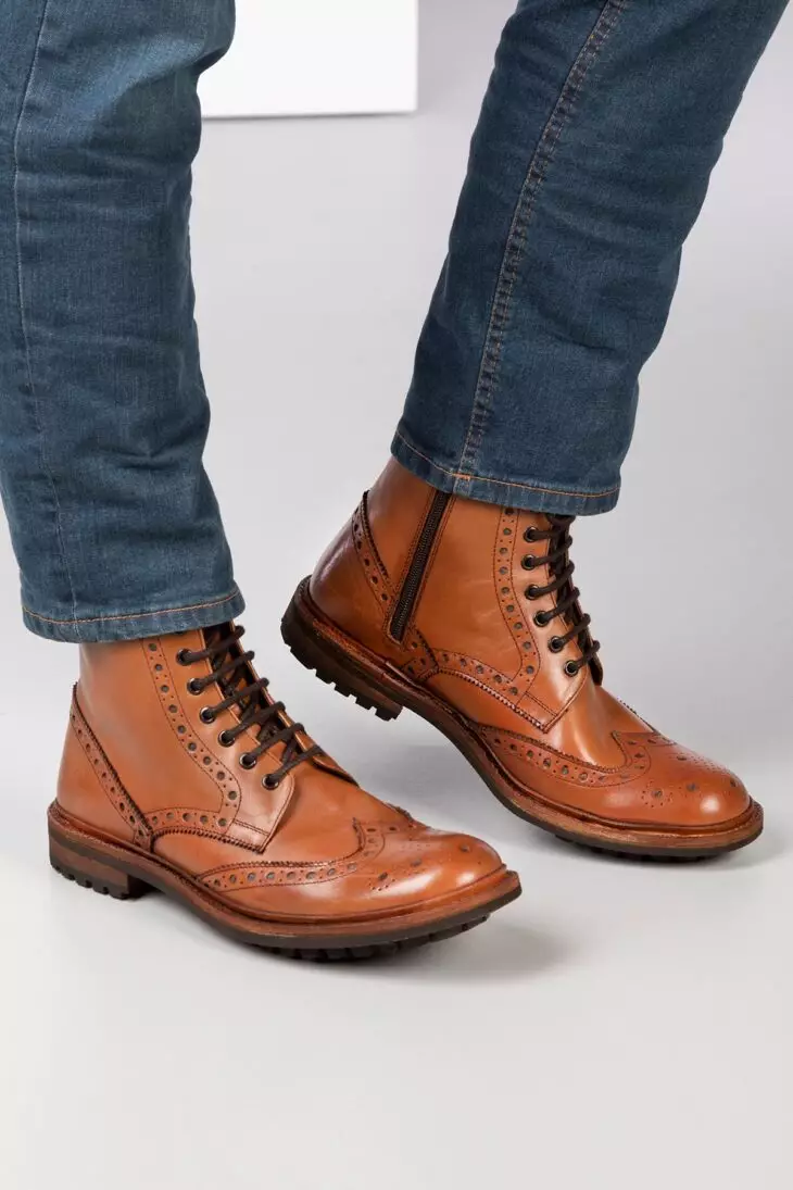 Conjuntos más interesantes con zapatos brogue para hombres 12798_2