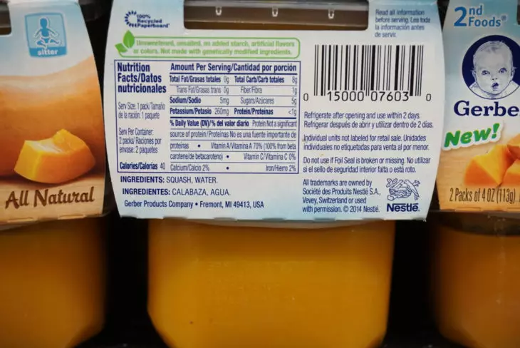 7 સામાન્ય બેબી ફૂડ્સ જેમાં આશ્ચર્યજનક રીતે ખાંડ હોય છે 13338_9