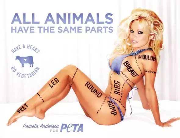 PETA m'ha fet fer-ho: els 7 tipus d'anuncis sexistes de PETA que em van convertir en carn 13662_11