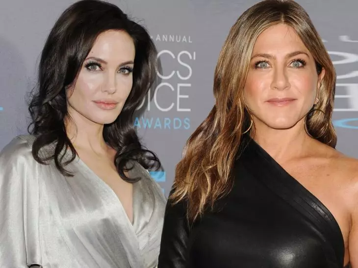 Inona no nolazain'i Jennifer Aniston tamin'i Angelina Jolie talohan'ny niarahan'i Jolie tamin'i Brad Pitt? 14112_1