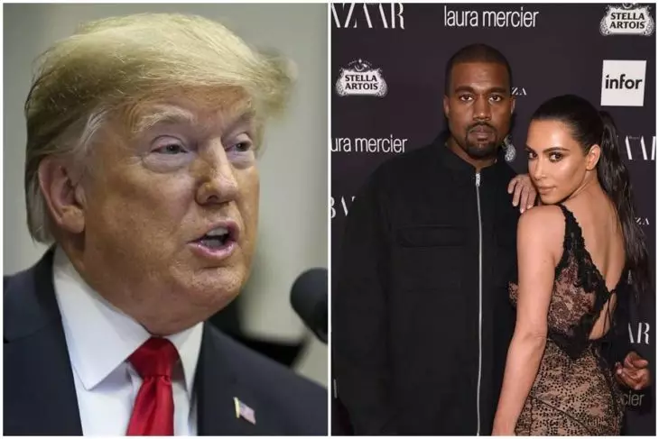 Ĉu Kim Kardashian kaj Kanye West nomas sian bebon laŭ Donald Trump? 15397_2