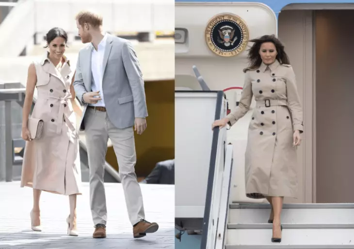 Melania Trump probeer om Meghan Markle se styl te kopieer? 15569_3