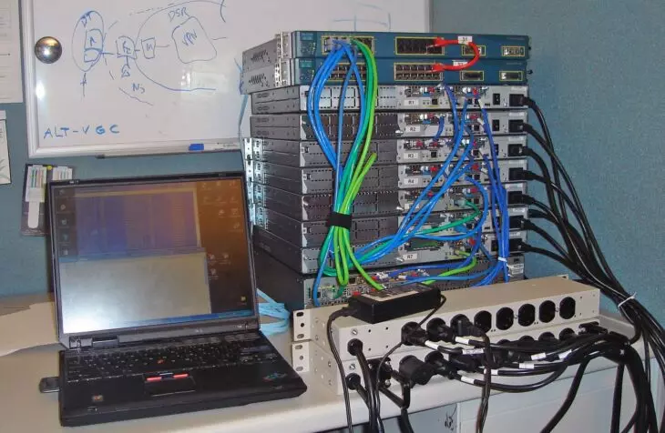 Si të ndërtoni një laborator Cisco CCIE 17249_3