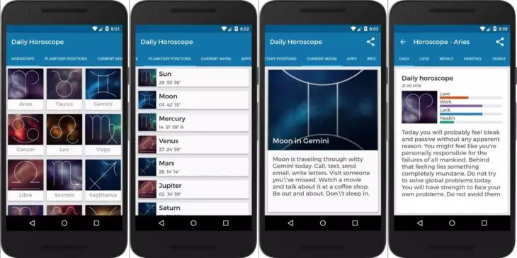 Top 5 nga Labing Maayo nga Horoscope Apps Para sa Android Ug iPhone sa 2022 1728_5