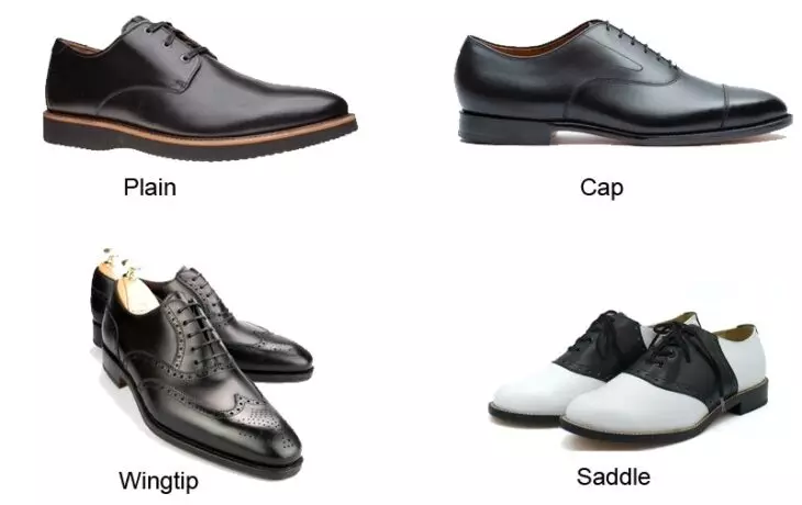 9 Jinis Gaya Sepatu Oxford kanggo Pria 17765_1