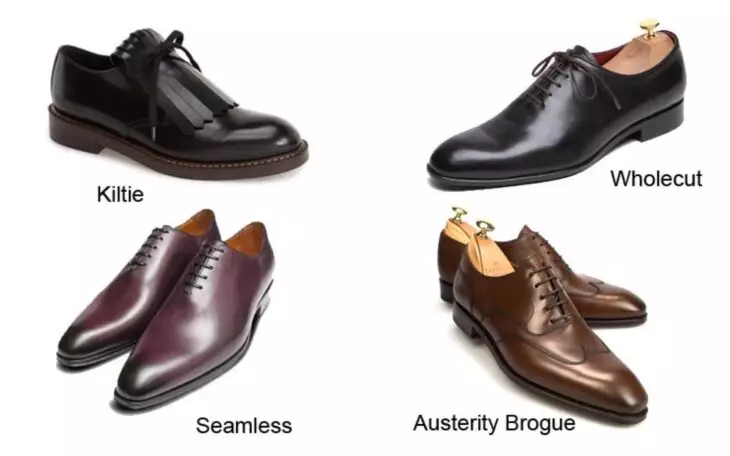 9 typer av Oxford Shoes Style för män 17765_2