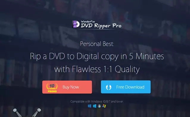 WonderFox DVD Ripper Pro - კარგი ღირებულების DVD Ripper 17836_1