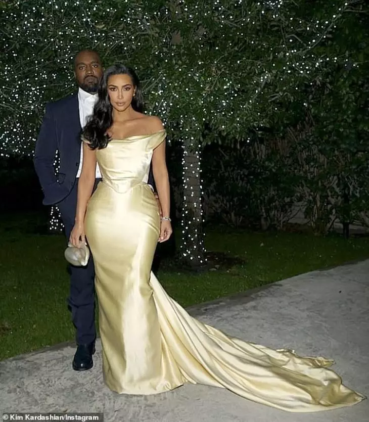 Kim Kardashian kołysze suknię ślubną na 50. urodziny Diddy'ego? 18013_2