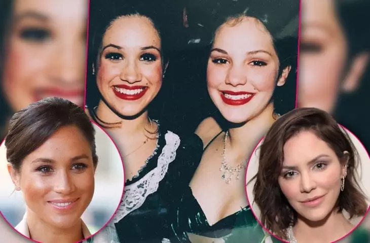 meghan-markle-katharine-mcphee-fotos-rares-dia-duquessa