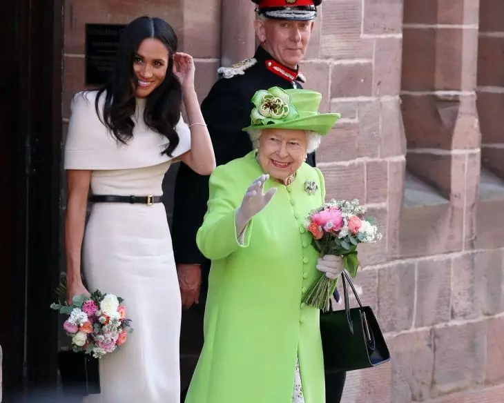 Drottning Elizabeth II är imponerad av Meghan Markle 18325_2