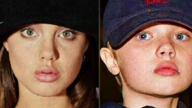 10 volte Shiloh Jolie-Pitt assomigliava esattamente ai suoi genitori 18405_1