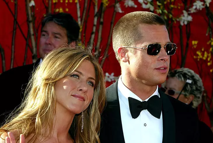 Brad Pitt, Kune Kun Jennifer Aniston en 