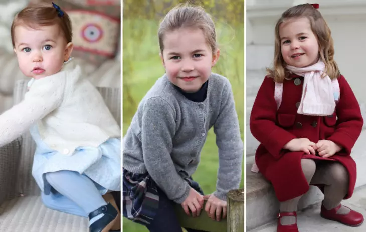 Die paleis het foto's vrygestel van prinses Charlotte ter ere van haar vierde verjaardag 20185_2