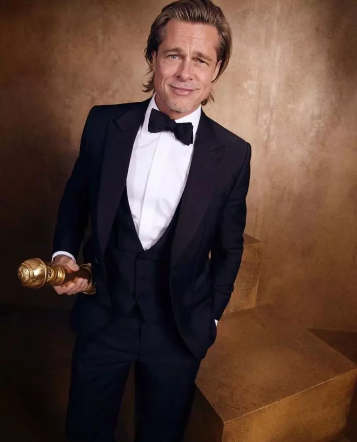 Brad Pitt a Friendzoned son ex-femme Jennifer Aniston aux Golden Globes 21617_3