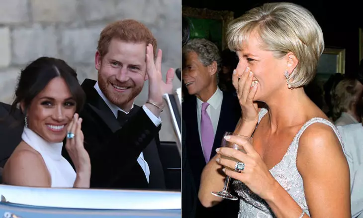 Al die kere wat Meghan Markle hulde gebring het aan prinses Diana 22654_3