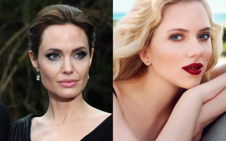 Kemungkinan Masalah antarane Angelina Jolie lan Scarlett Johansson? 22713_1