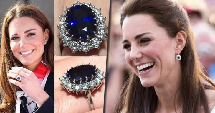 Wat ass mam Kate Middleton sengem Verlobungsring geschitt? 24071_2