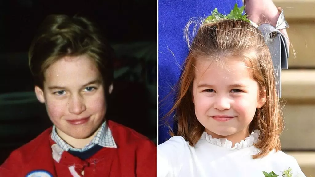 O fotografie de la nunta Prințesei Eugenie arată cât de mult seamănă prințesa Charlotte cu Prințul William 24100_1