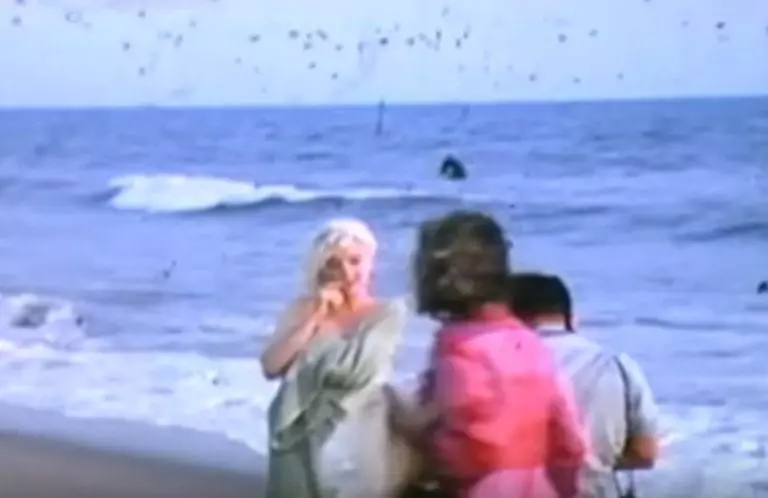 Detta är den sista kända videon av Marilyn Monroe, filmad inte långt innan hon begick självmord 24292_2