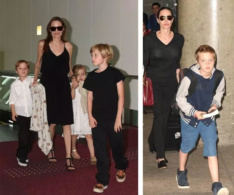 Shiloh Jolie-Pitt og Brad Pitt - Eins og faðir, eins og dóttir! 24298_3