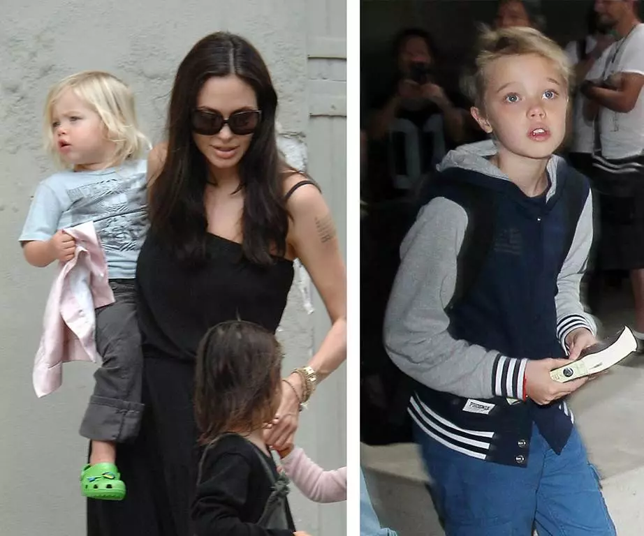 Shiloh Jolie-Pitt og Brad Pitt - Eins og faðir, eins og dóttir! 24298_4