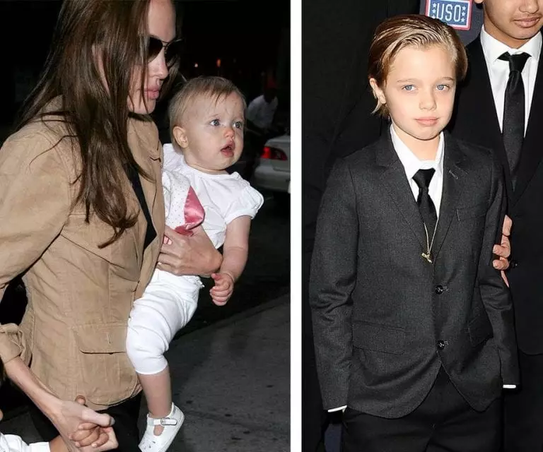 Shiloh Jolie-Pitt og Brad Pitt - Eins og faðir, eins og dóttir! 24298_6