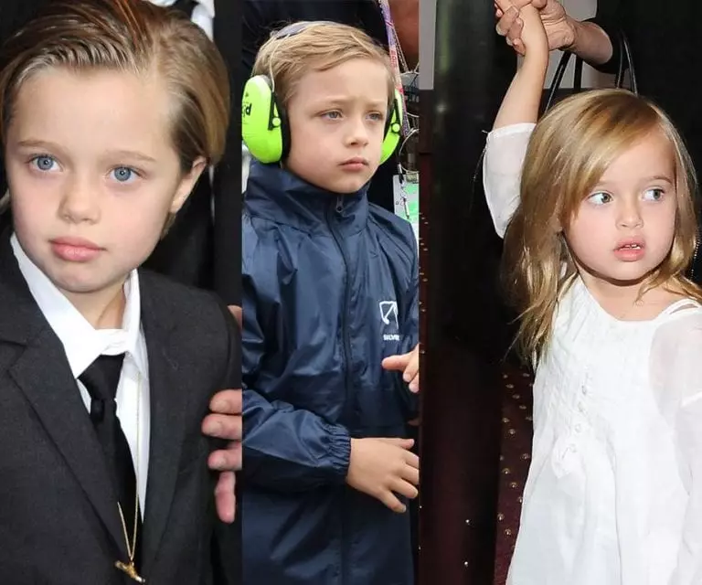 Shiloh Jolie-Pitt og Brad Pitt - Eins og faðir, eins og dóttir! 24298_8