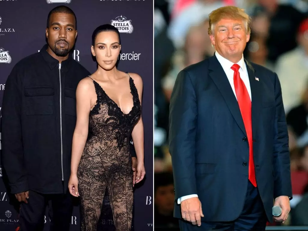 Kim Kardashian aitas Kanyel muuta oma seisukohti Donald Trumpi poliitika kohta 24359_1