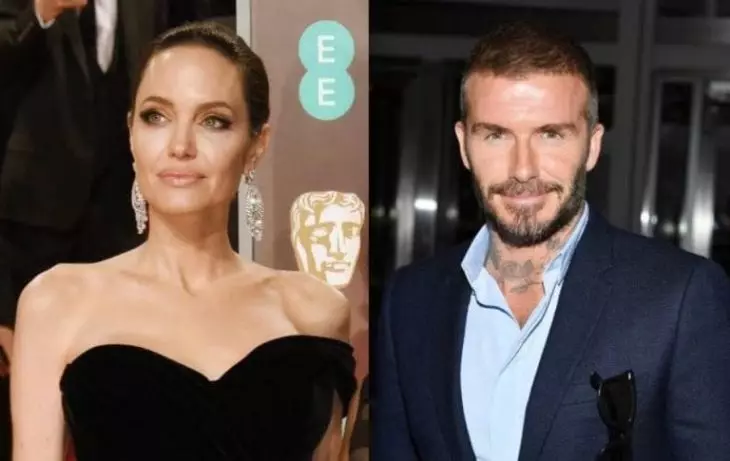 ¿Angelina Jolie está tratando de robarle a David Beckham a Victoria? 24379_1