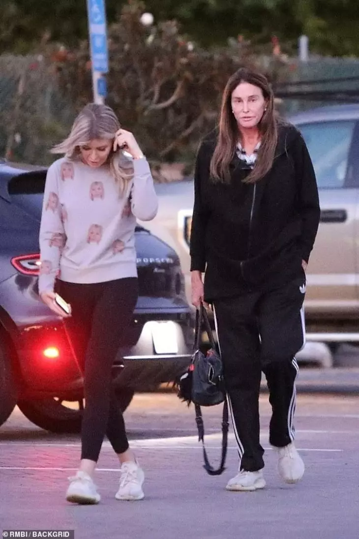 Sophia Hutchins e Caitlyn Jenner prima apparizione dopo Natale 24705_1