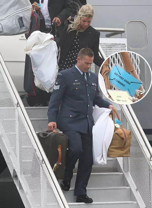 Den kongelige families bagage på officielle ture 24990_1