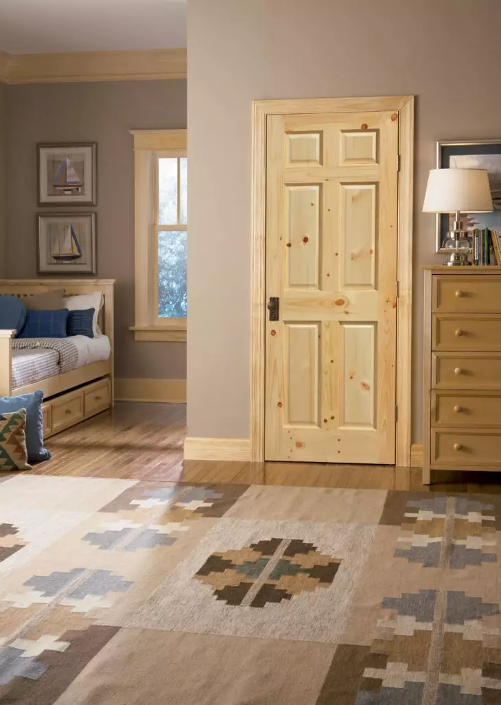 8 πιο συνηθισμένοι και αποτελεσματικοί τύποι ξύλου για εσωτερική πόρτα 26896_4