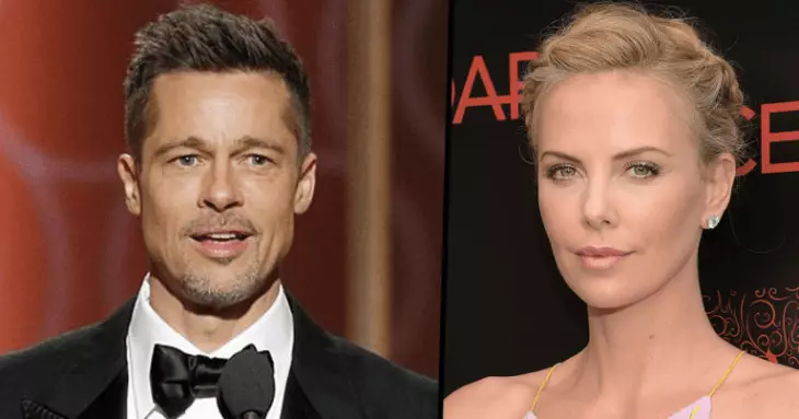 Brad Pitt hawezi kuamua kati ya Jennifer Aniston na Charlize Theron? 27669_1