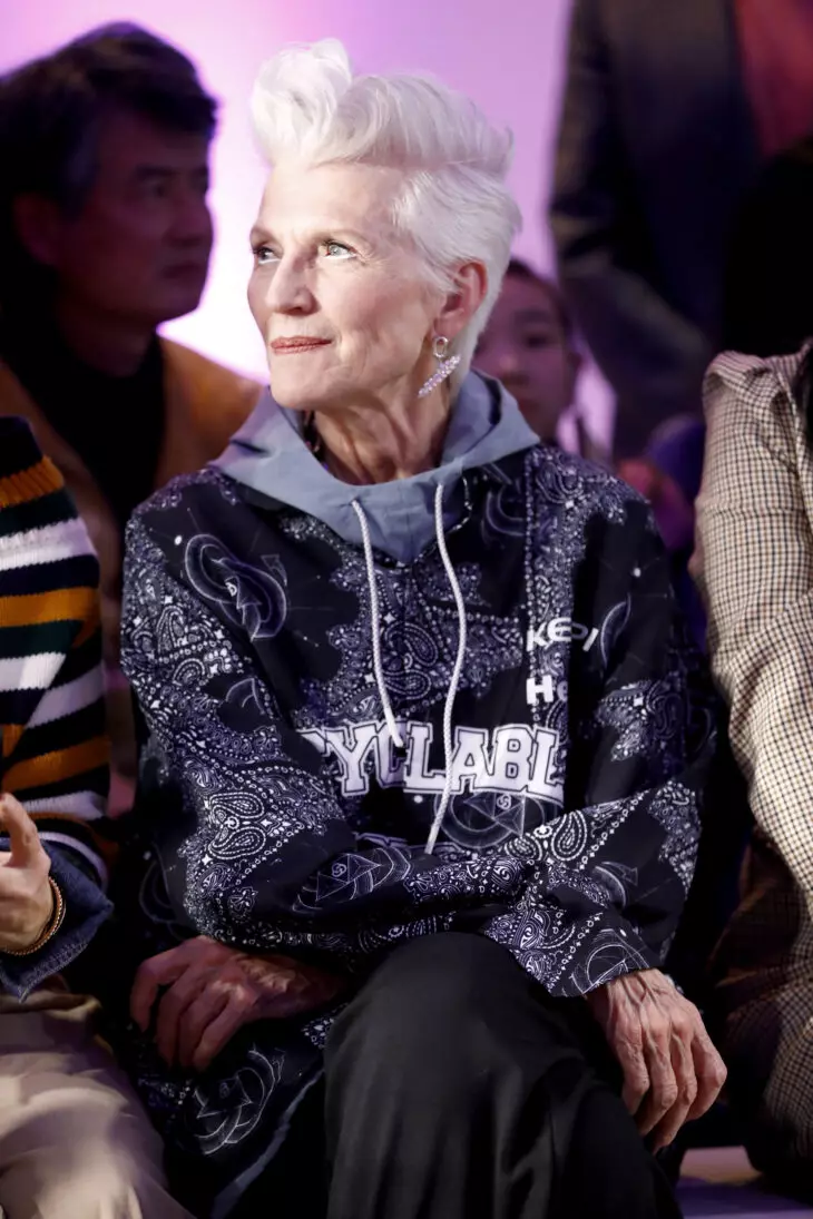 Maye Musk részt vesz a New York-i divathét kifutóján az Uplive x Hekka Fashionért 2867_2