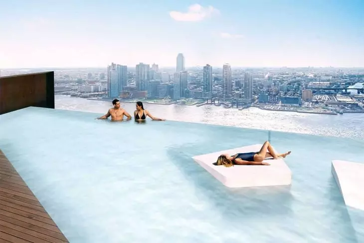Mo fẹ lati lọ sibẹ: Marina Bay Sands 'Pool Infinity Ridiculous 29321_4