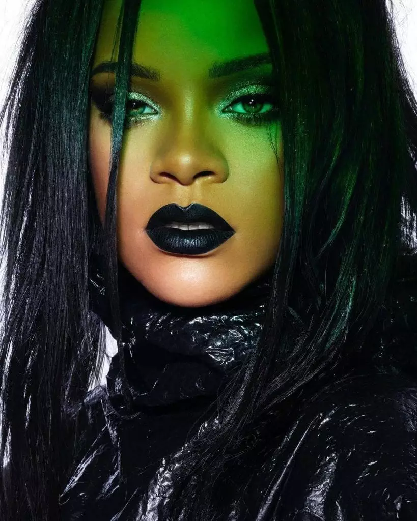 Rihanna ta ka fè yon nouvo tandans nan lipsticks nwa! 29730_1