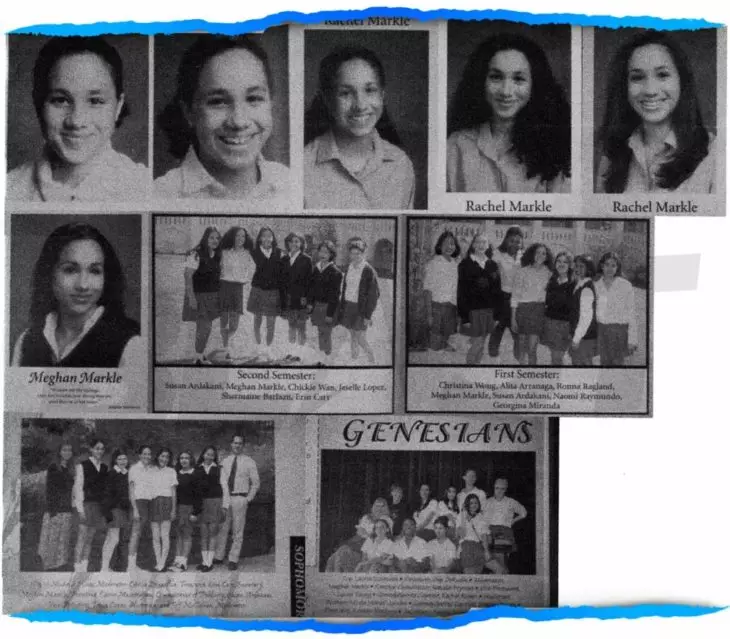 Sarin'ny College Yearbook an'i Meghan Markle 33618_3