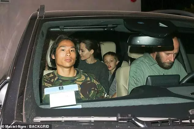 Angelina Jolie knuffelt Vivienne tijdens sushi-diner met Pax en Knox 35343_9