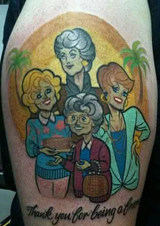 Cele mai bune 10 tatuaje „Golden Girls” vreodată 35388_4