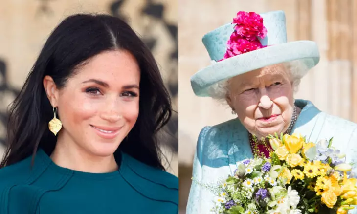 A raíña Isabel está enviando unha mensaxe a Meghan Markle? 35530_2