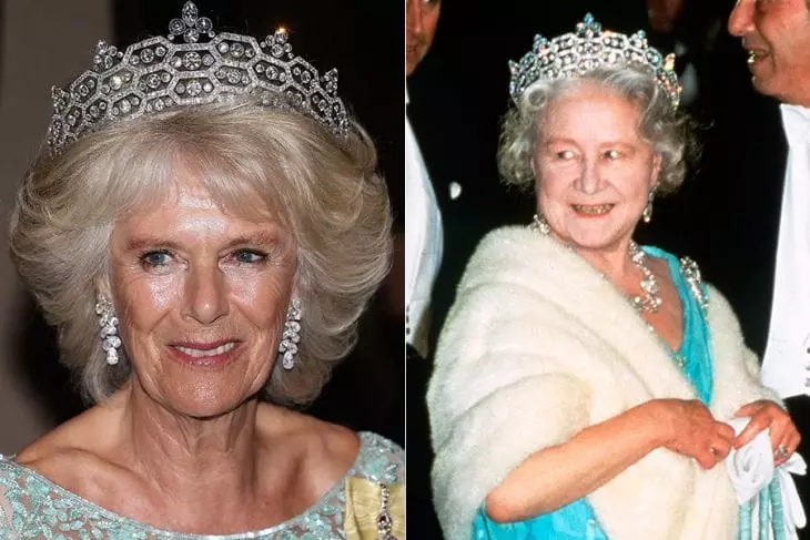 Tu si Kate Middleton a ďalšie ženy z kráľovskej rodiny požičali šperky od kráľovnej Alžbety II 36008_10