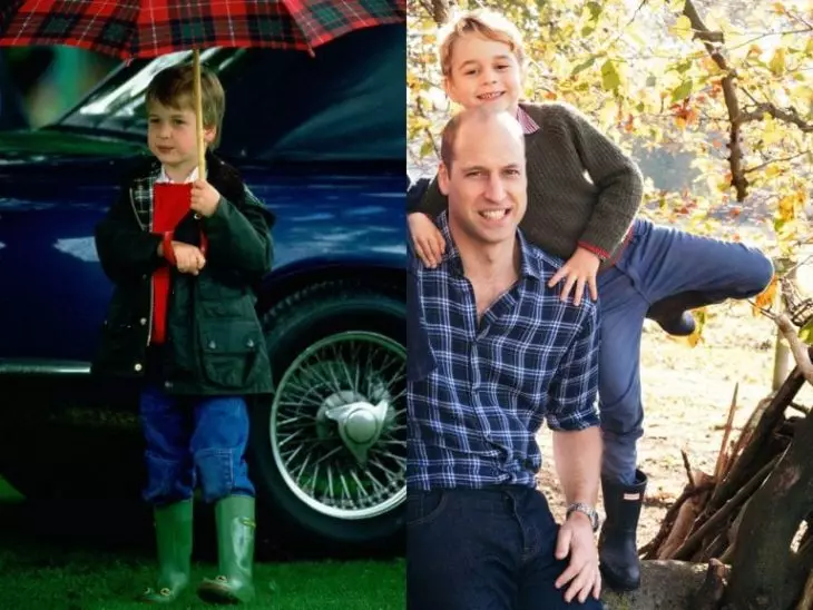 15 fois que le prince George a porté des tenues comme le prince William 36431_1