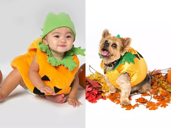 Bebés y perros con disfraces de Halloween a juego me dan ganas de tener un bebé y un perro 37200_6