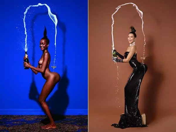 Veel mõtteid Jean-Paul Goude'i, musta Jezebeli stereotüübi ja rassistliku Kim Kardashiani fotosessiooni kohta 39705_2