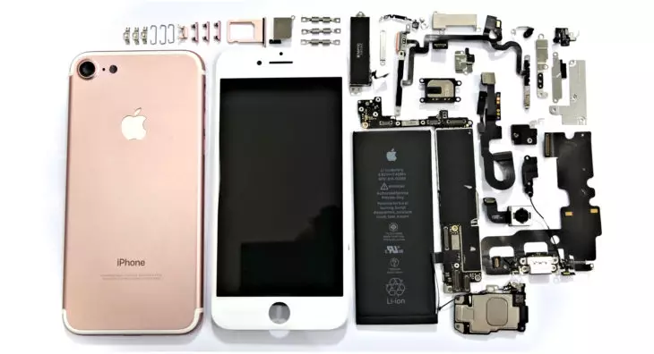 Apple iPhone e todas as suas partes