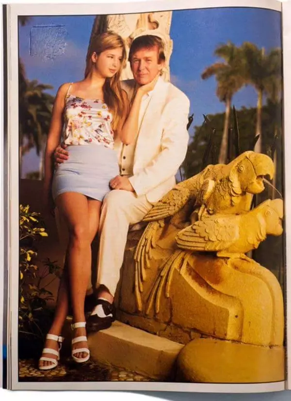 Ова слика Доналда Трампа и његове ћерке је као реклама за тропски инцест 40050_1